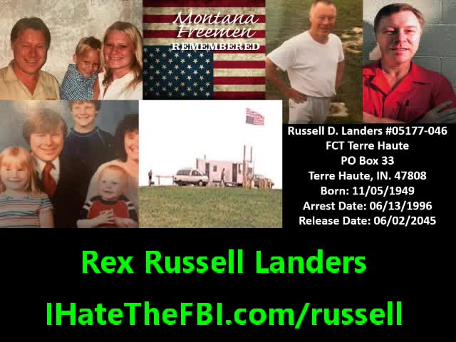 Happy 71st Birthday to Innocent Political Prisoner Russell Landers