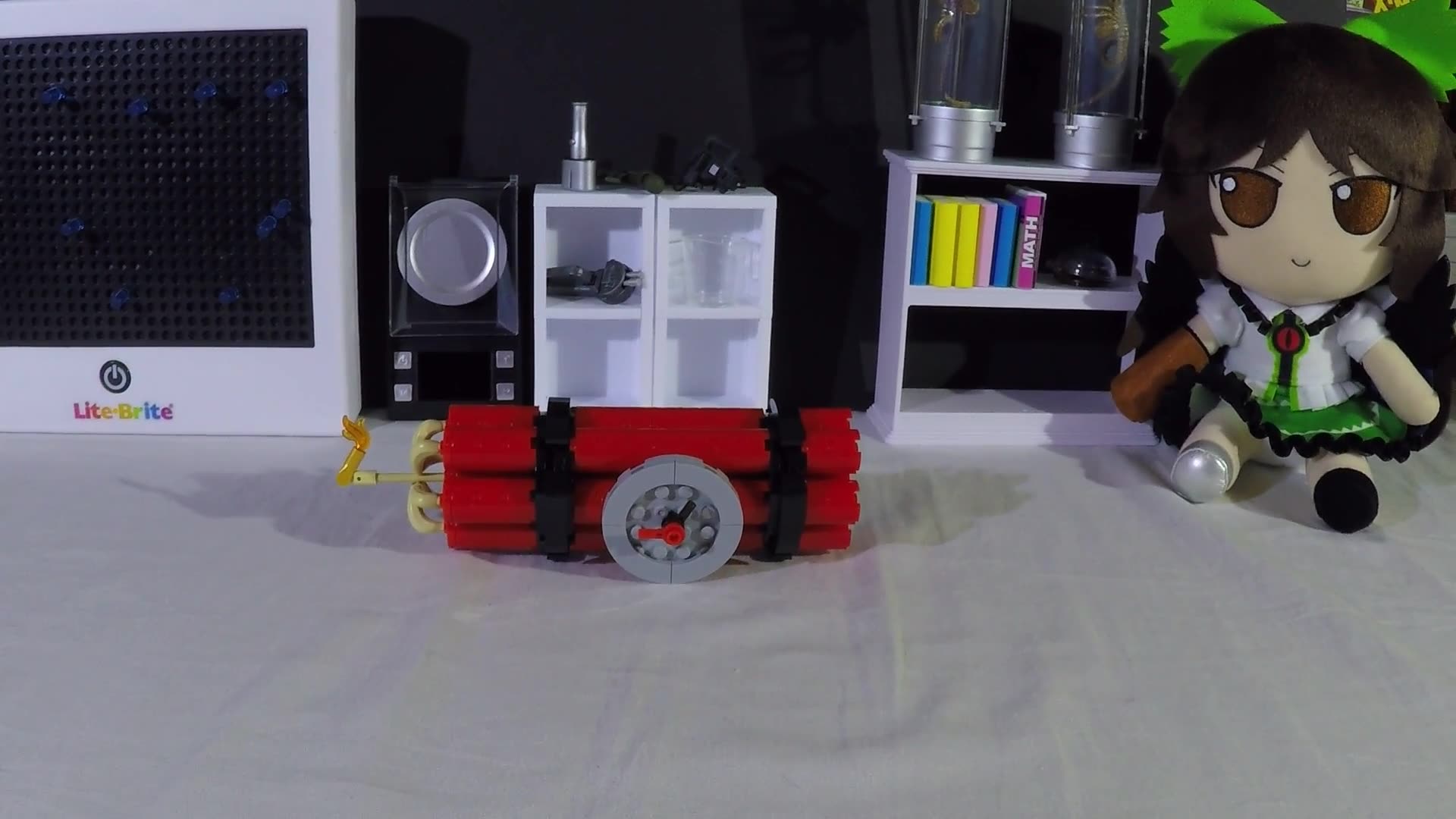 Temu Tuesday "150pcs Red Bomb Shape Explosive Building Blocks Toy ...