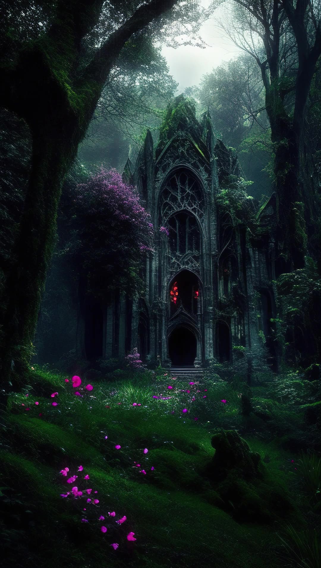 Gothic Architecture | Enchanted Forest | Mysterious | Gothic Art ...