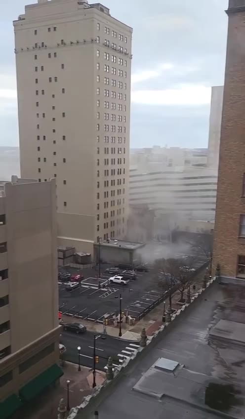 BREAKING VIDEO - Moment captured after major gas explosion at Sandman ...