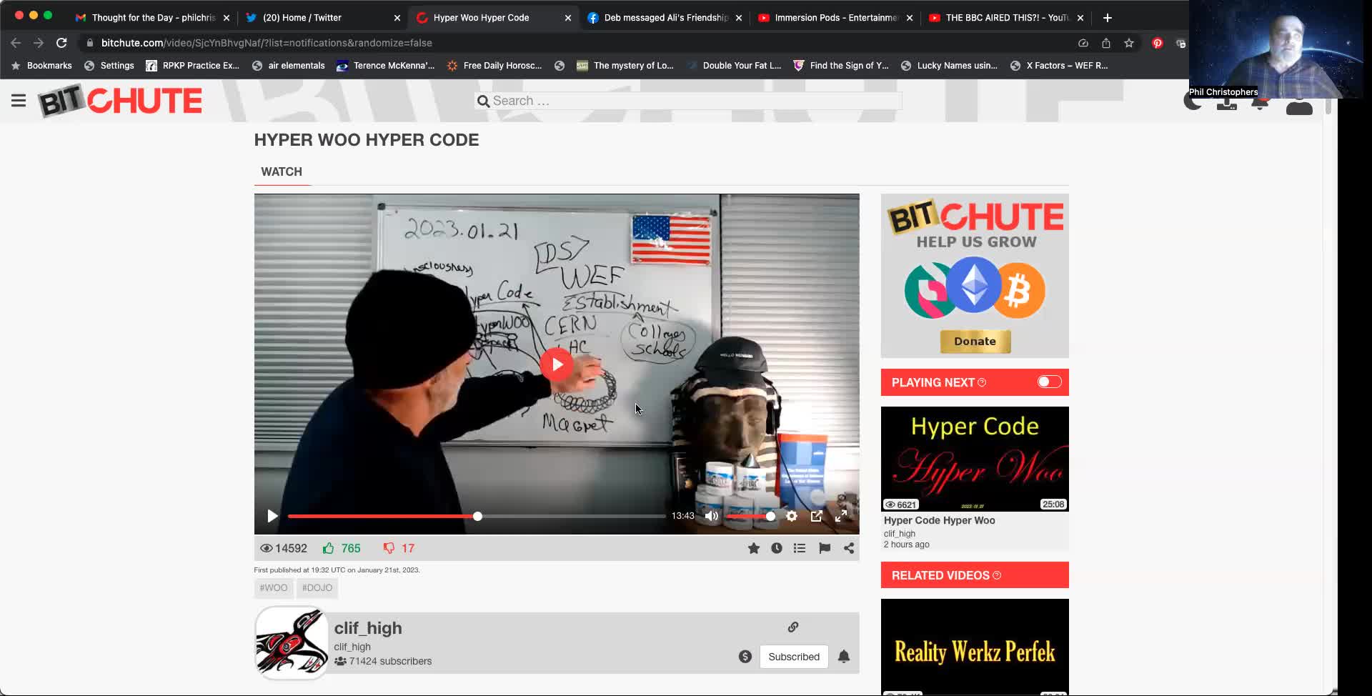 Cliff High and the astral plane