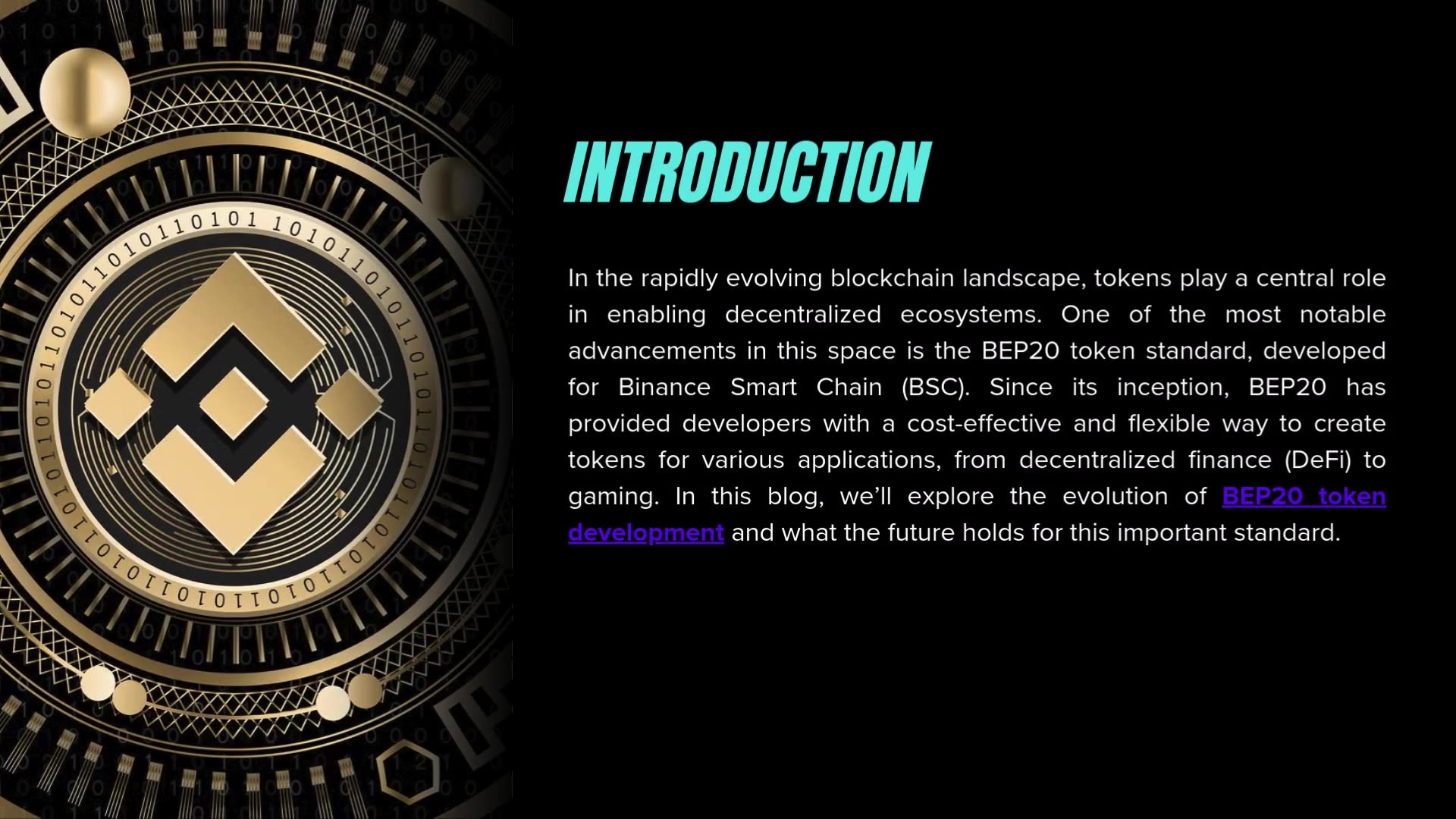 The Evolution of BEP20 Token Development: A Look into the Future of ...