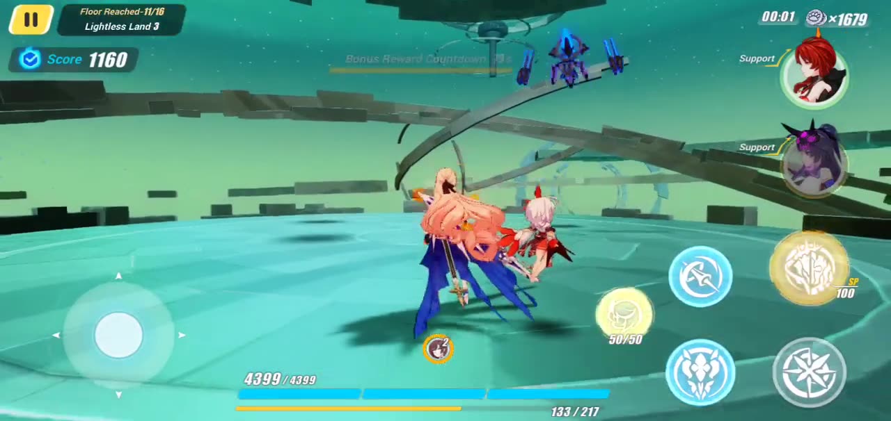 Honkai Impact 3rd - Elysian Realm Dangerous Difficulty W/ Bright Knight ...