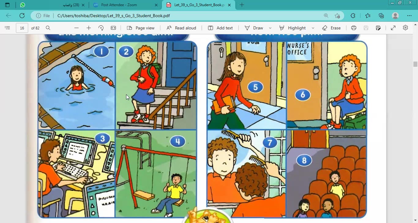 the past form of verb to be part 1