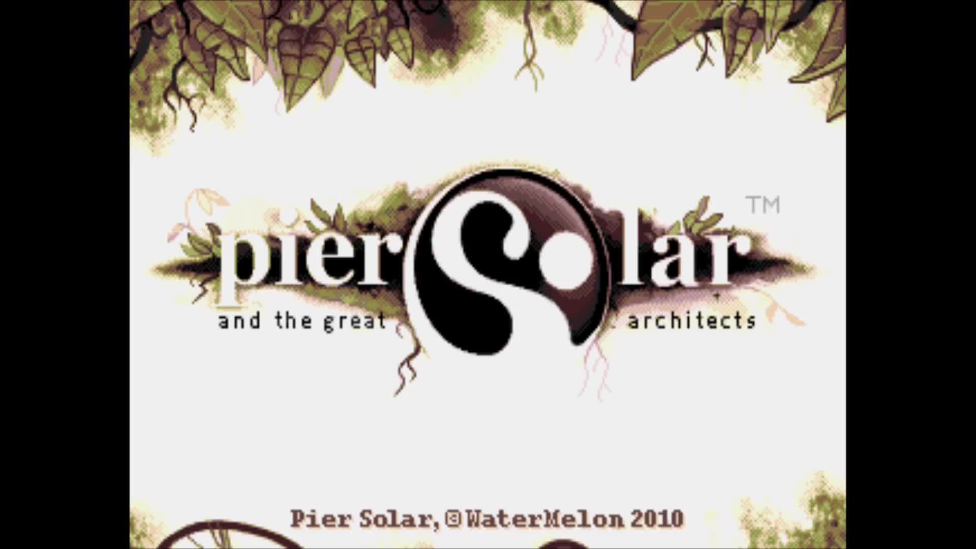 Title Screen - Pier Solar and The Great Architects - Sega Genesis ...