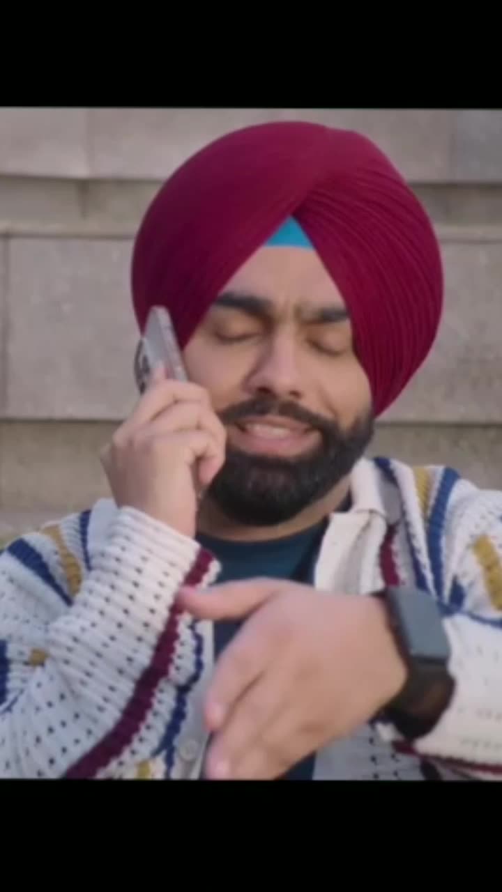 Ammy Virk On Phone Call Funny Short