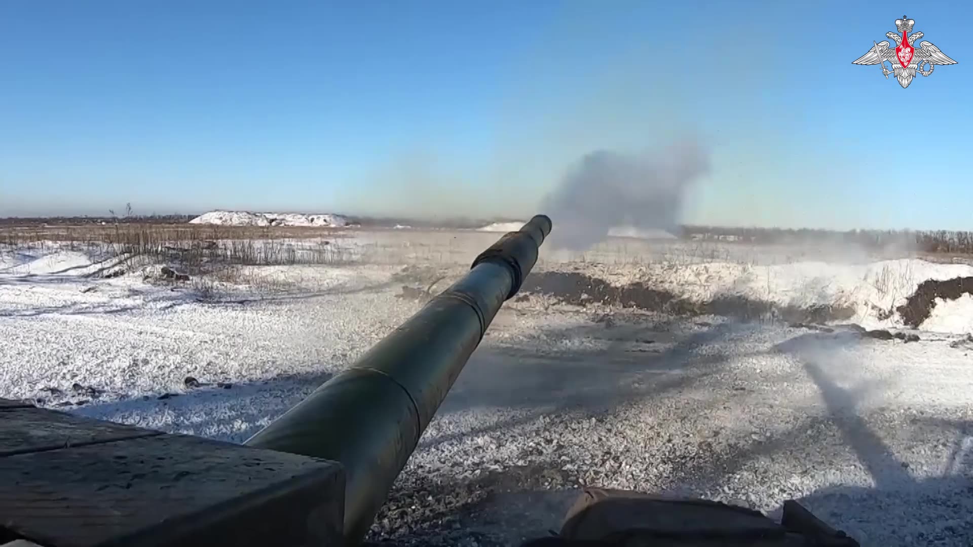 First-person combat: crews of T-72B3M tanks smash the enemy