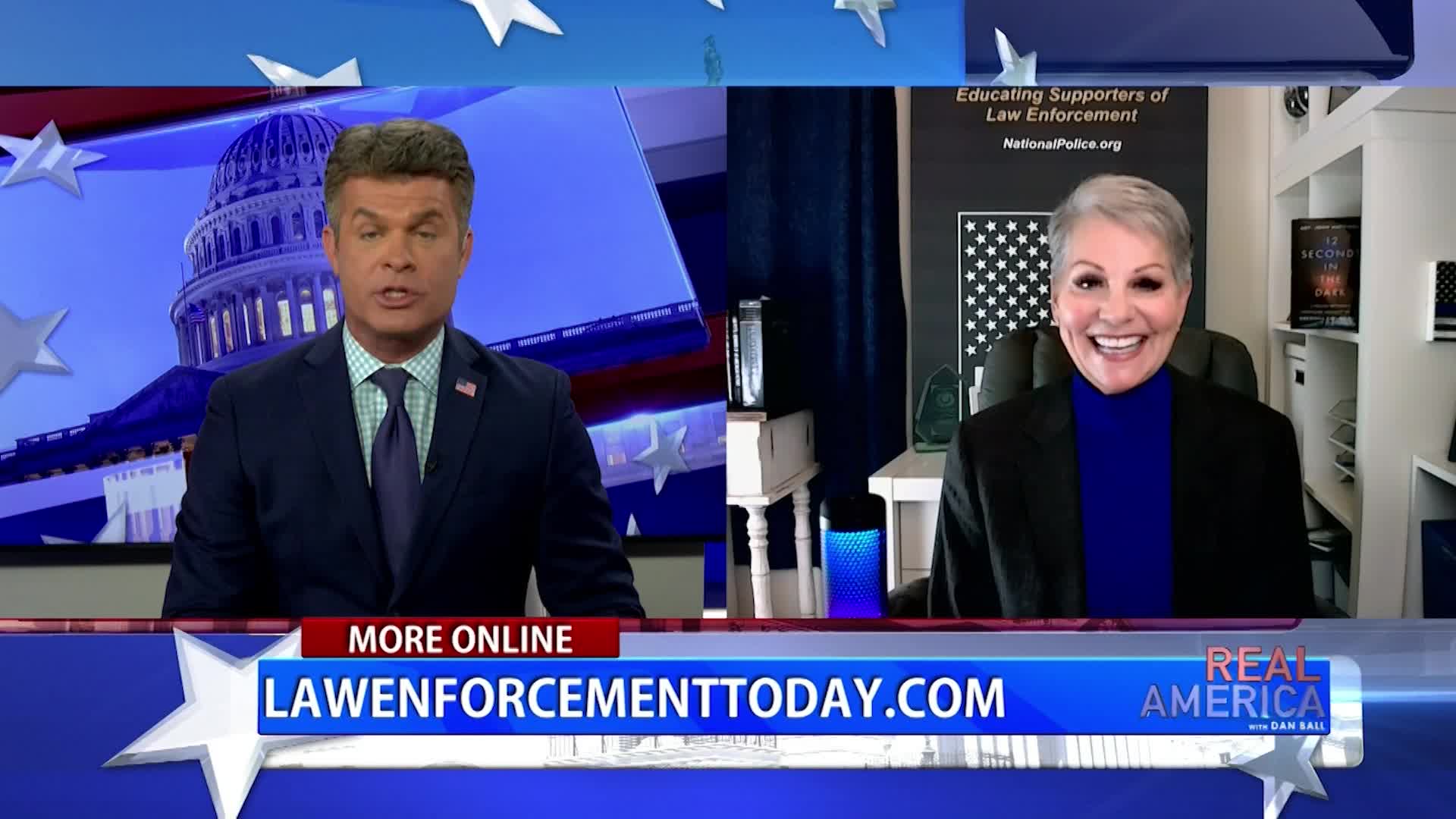 REAL AMERICA -- Dan Ball W/ Sgt. Betsy Smith, MSNBC Host Calls Out ...