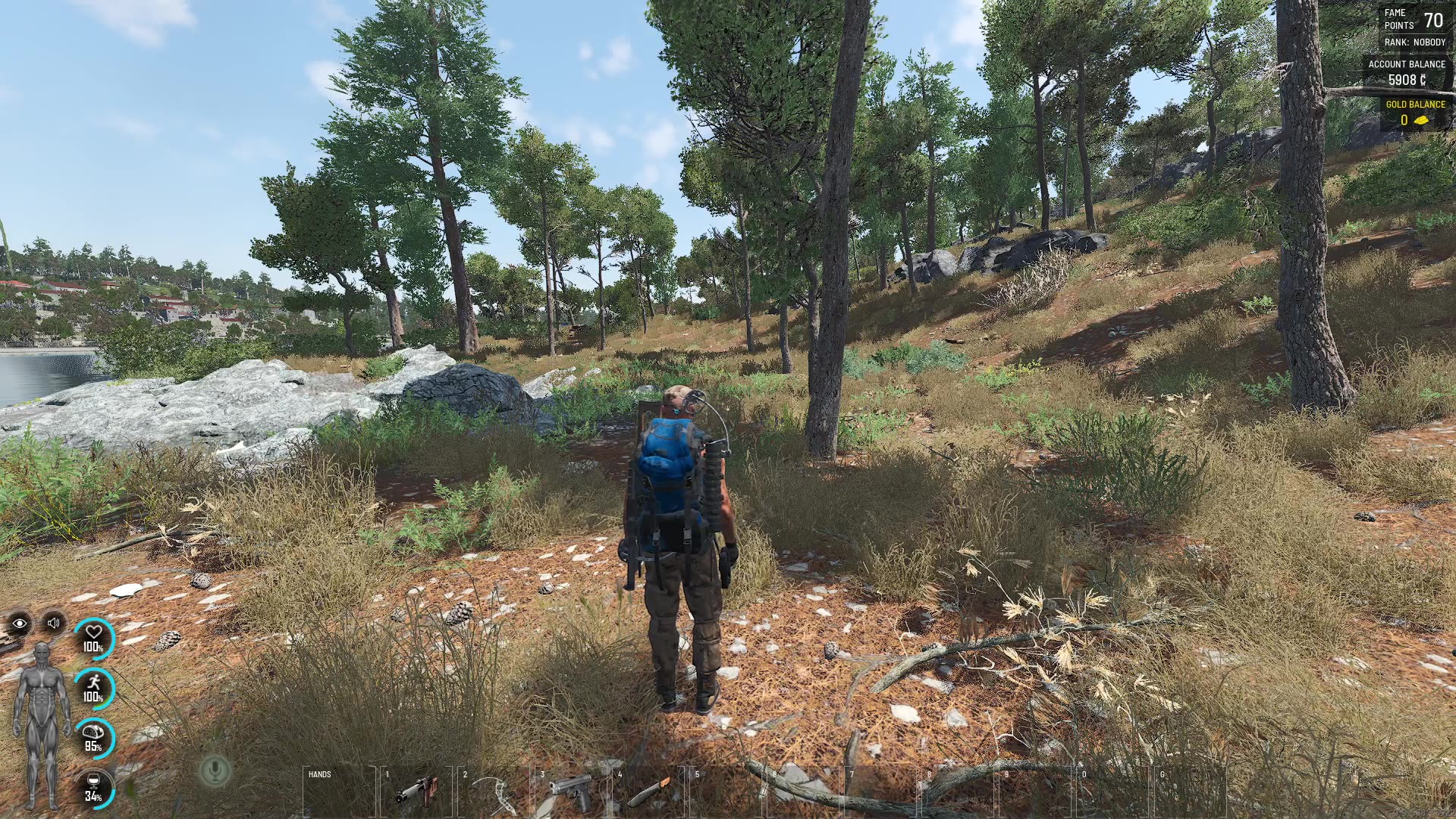 SCUM test play with a boat!