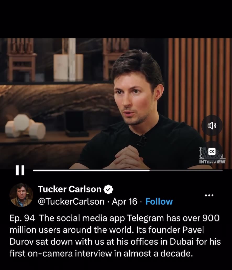 Owner of Telegram makes Shocking Statement!! 👏🏻