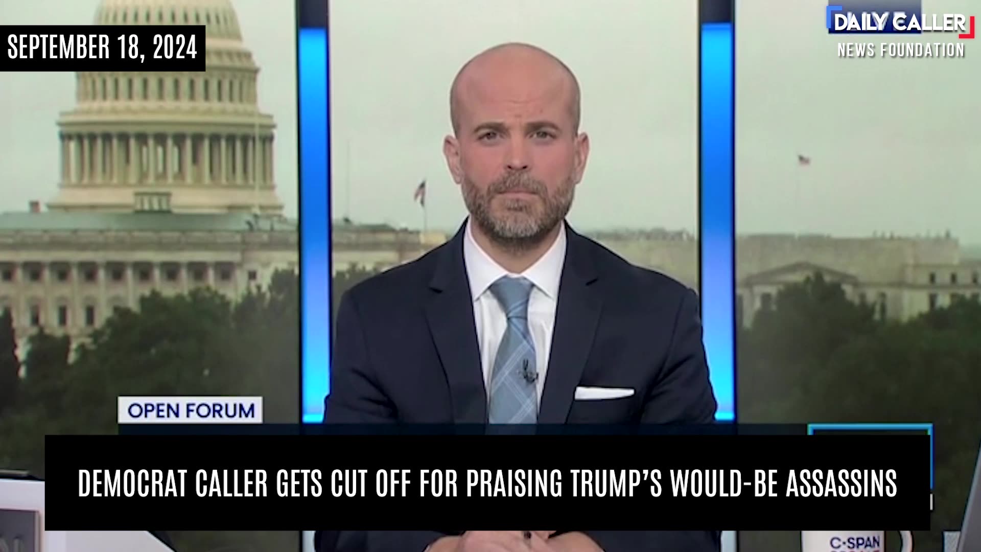 Democrat Caller Gets Cut Off for Praising Trump’s Would-Be Assassins