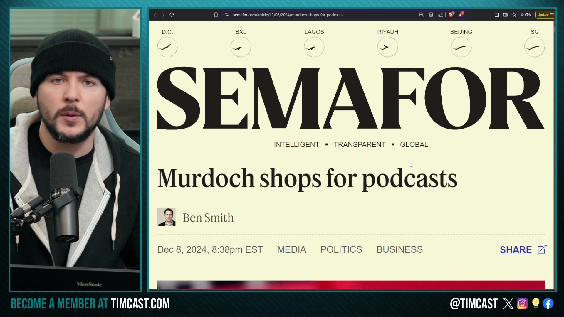 Tim Pool Kamala Harris Lawsuit IS OVER, Resolved To Tim Pool's ...