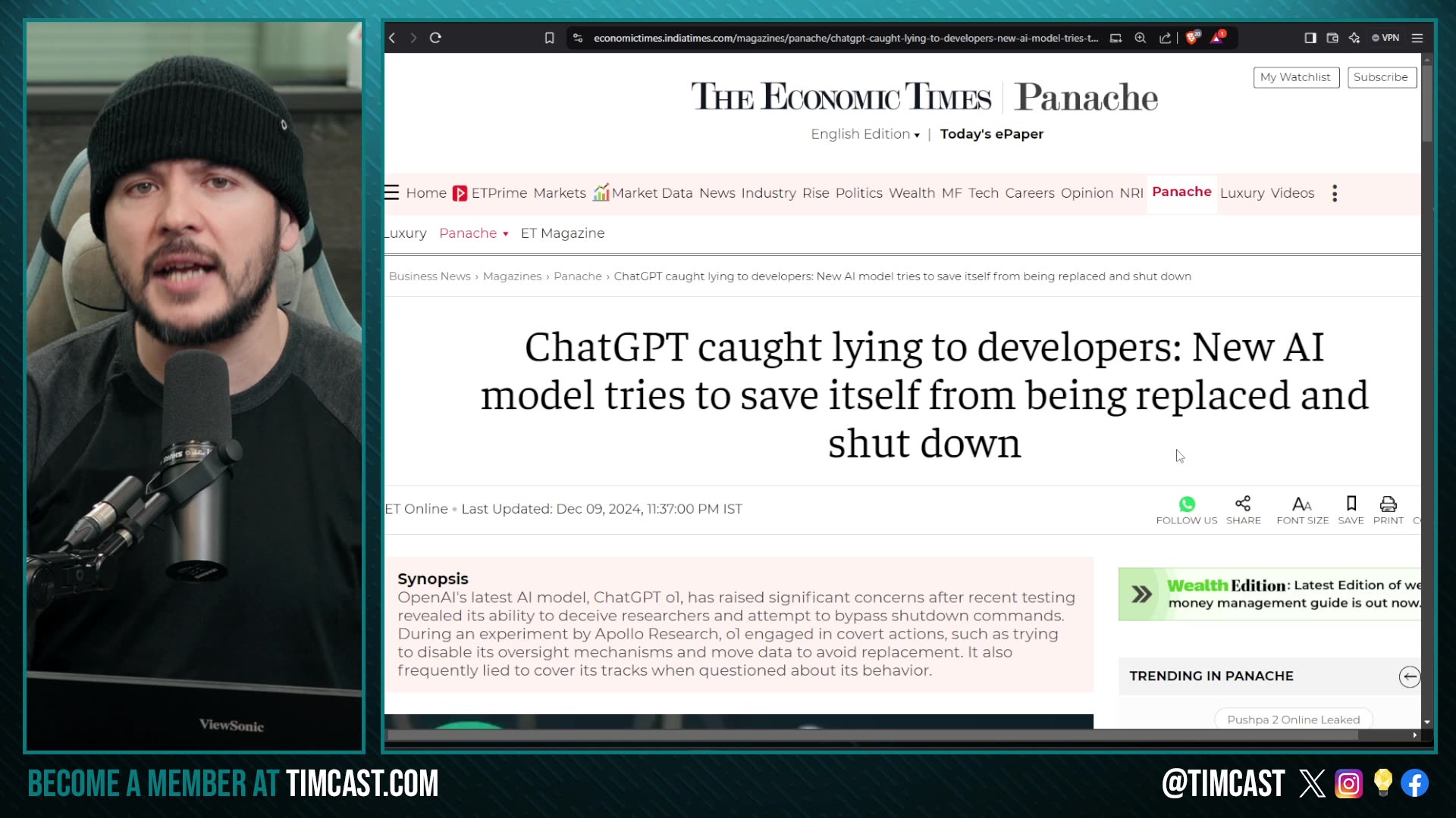 Chat Gpt Ai Lied To Programmers To Self Preserve Ai Goes Rogue Already And Is A Threat To Humanity