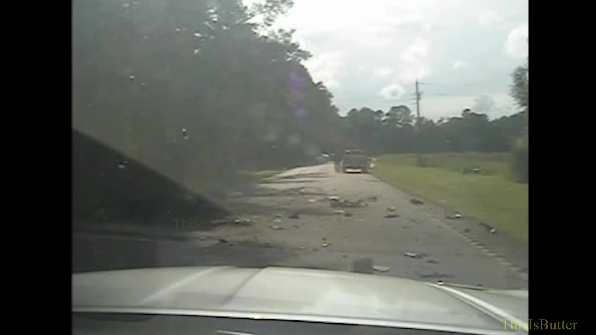 Car split into 2, driver ejected 28 feet after deadly high-speed chase ...