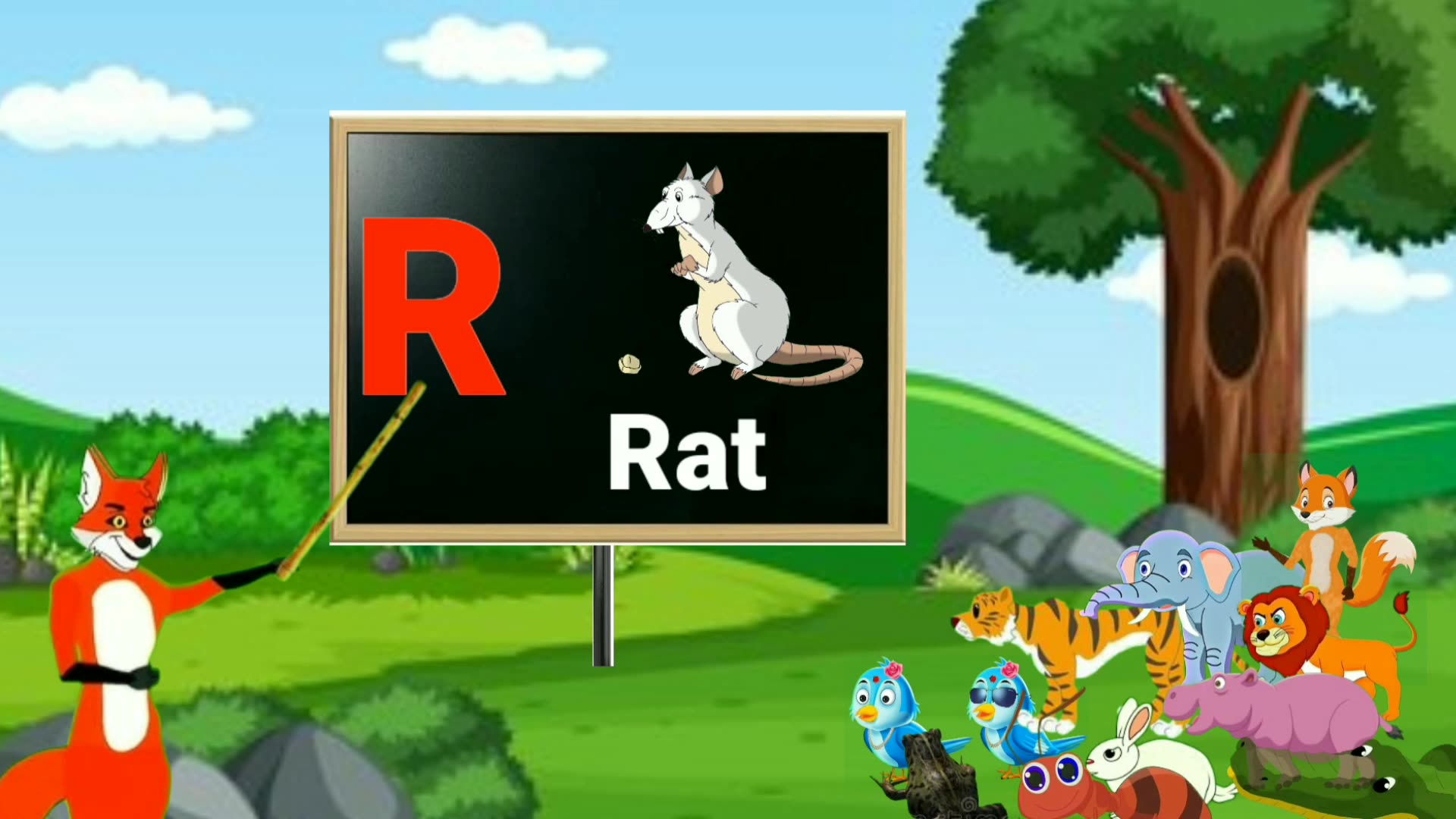 A for Apple 🍎 B for Ball 🏀 | Animal Reading ABCD Alfabet| Learning ABCD ...