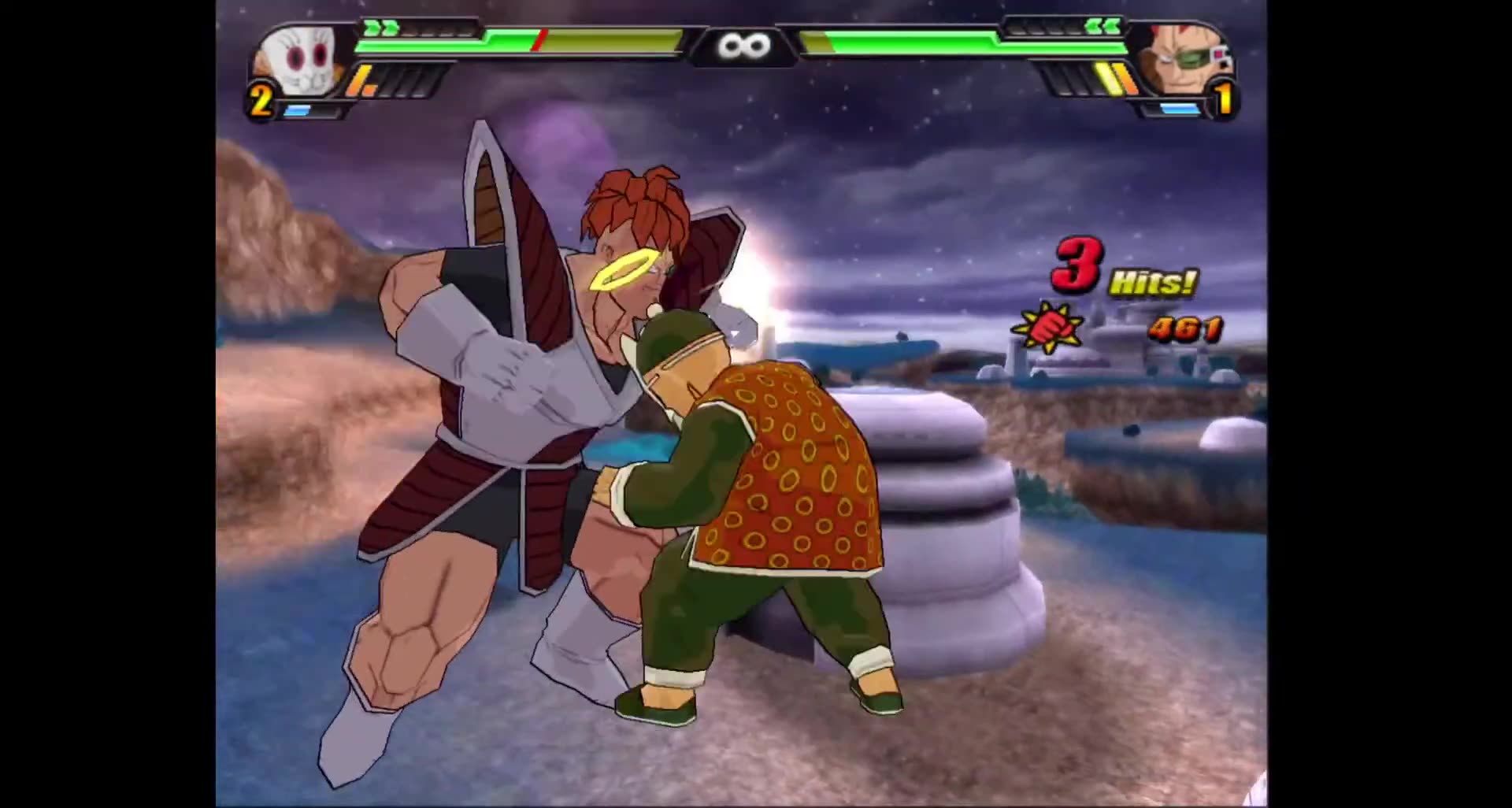 General Tao vs Captain Ginyu Dragon Ball Z Budokai 3