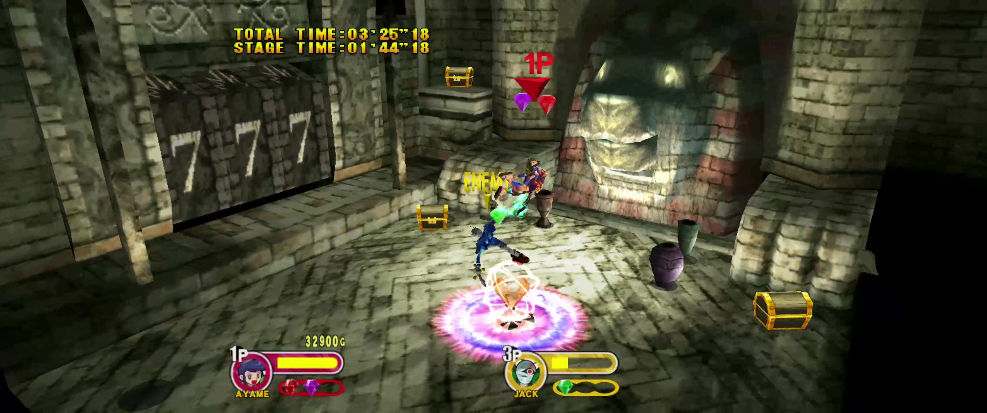 Power Stone 2 - Ayame_Adventure Mode