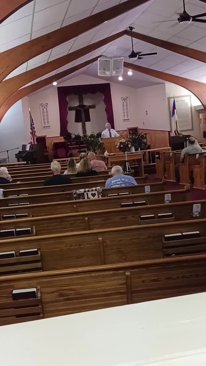 Revival in a graveyard! Fall Revival, Roger Carmichael