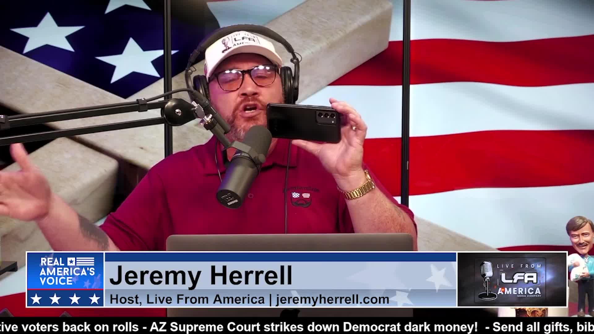 LFA INTERVIEW CLIP: JEREMY HERRELL CALLS DRAG QUEEN DISTILLERY! 40 ...