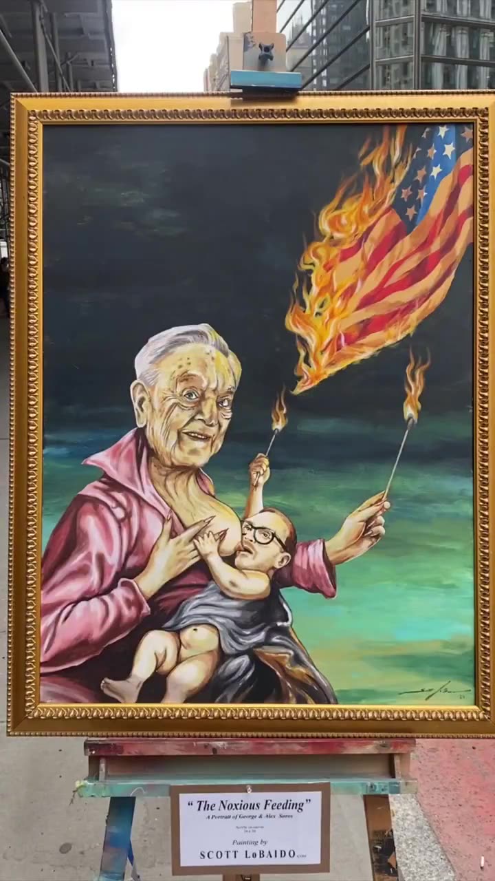 George Soros & Alex Soros: The Noxious Feeding - Pure Evil