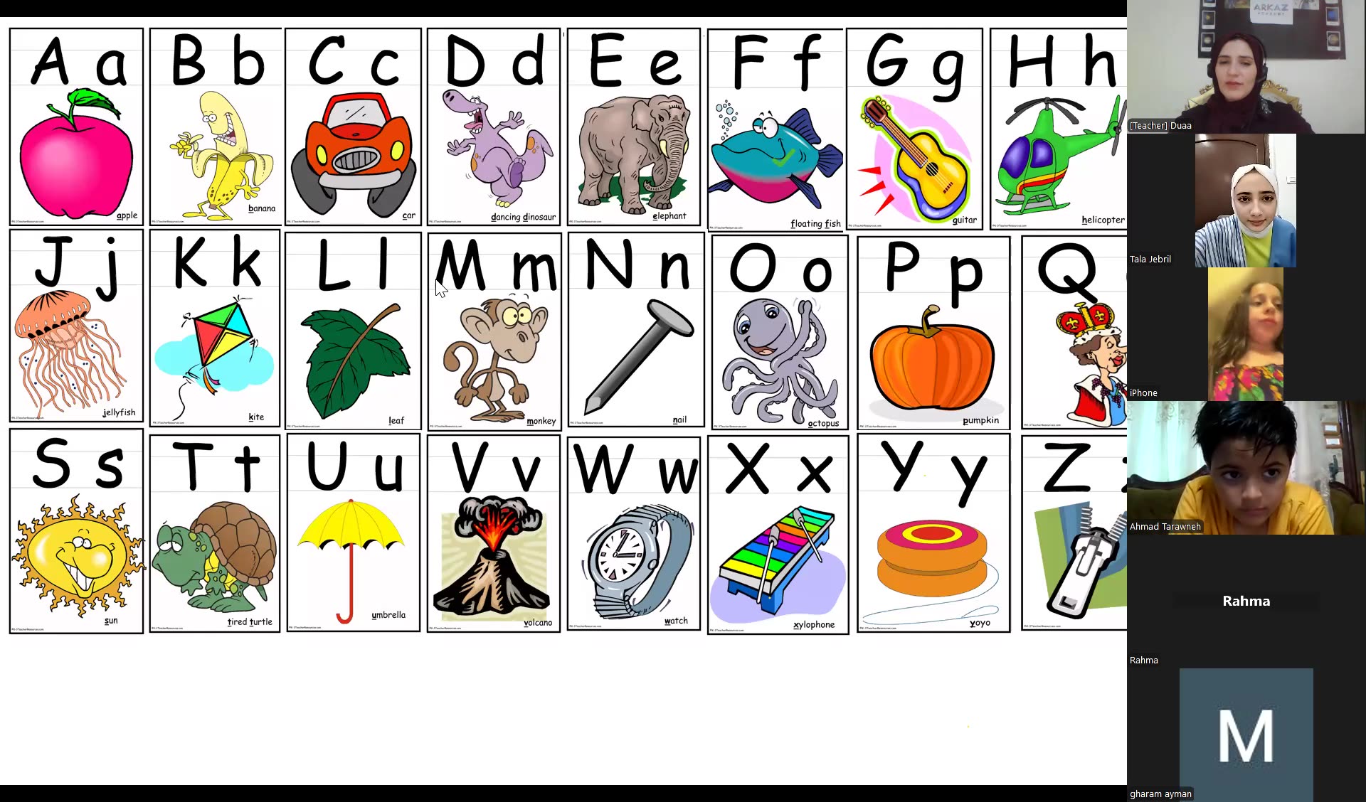 small talker star 3 type of letters