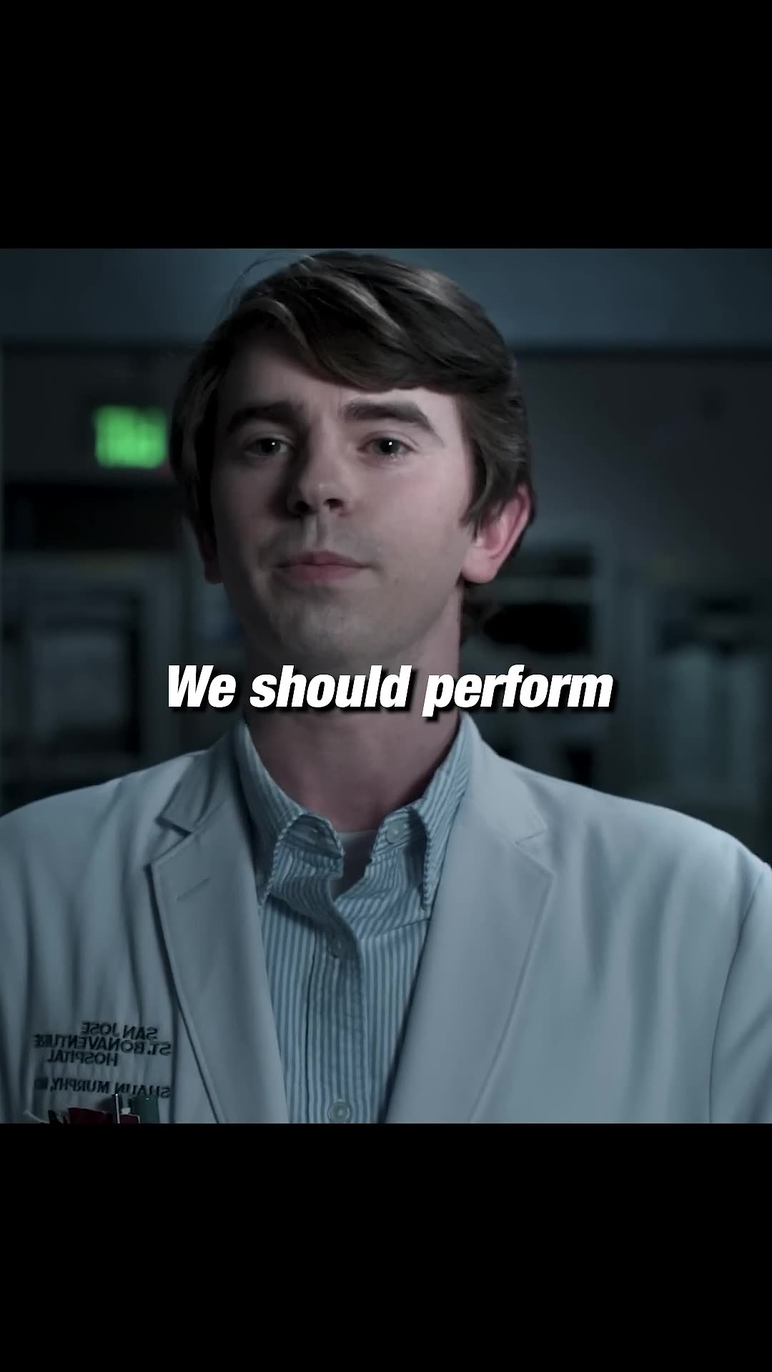 The autistic doctor realized the patient was sick, but they didn't ...