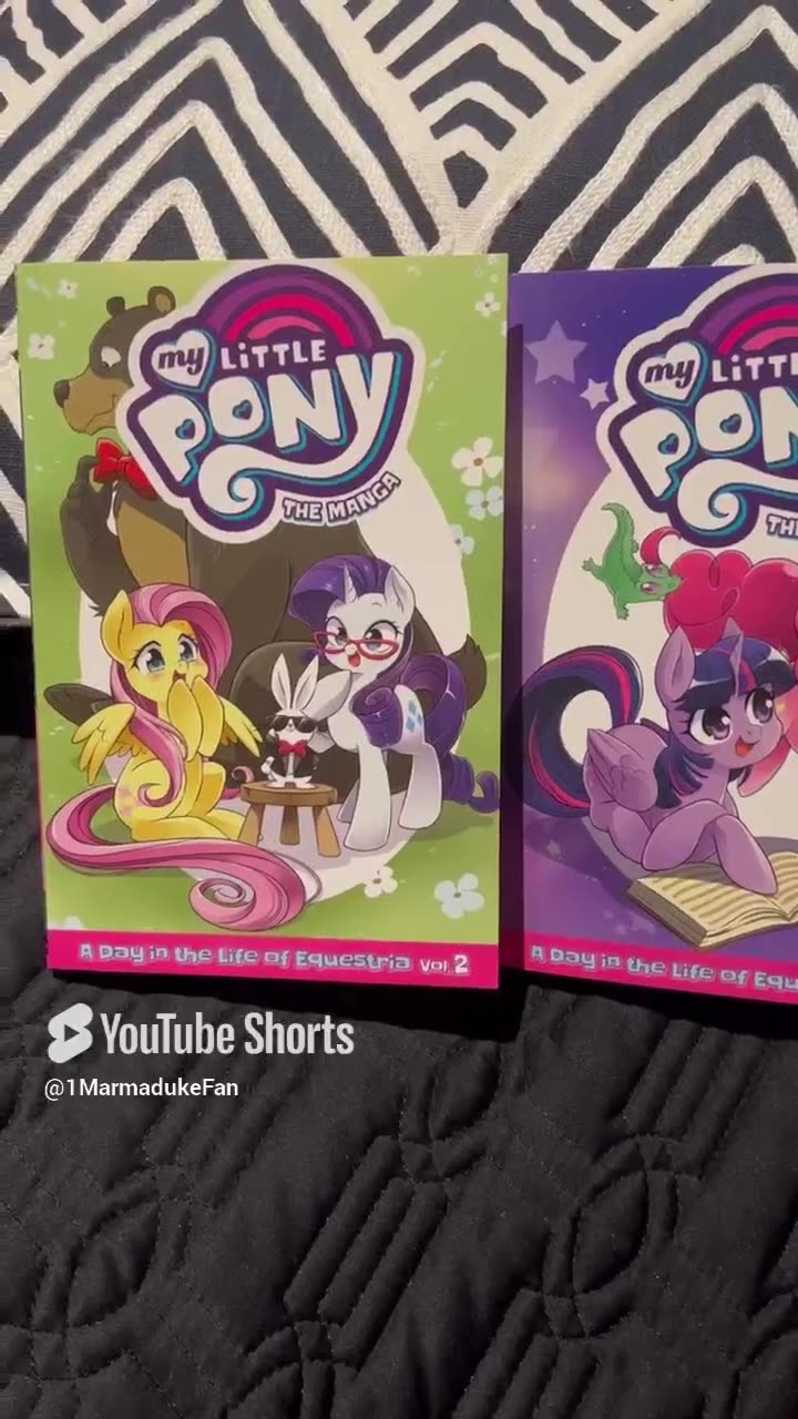 Quick Look at My Little Pony: The Manga Volumes 1-2