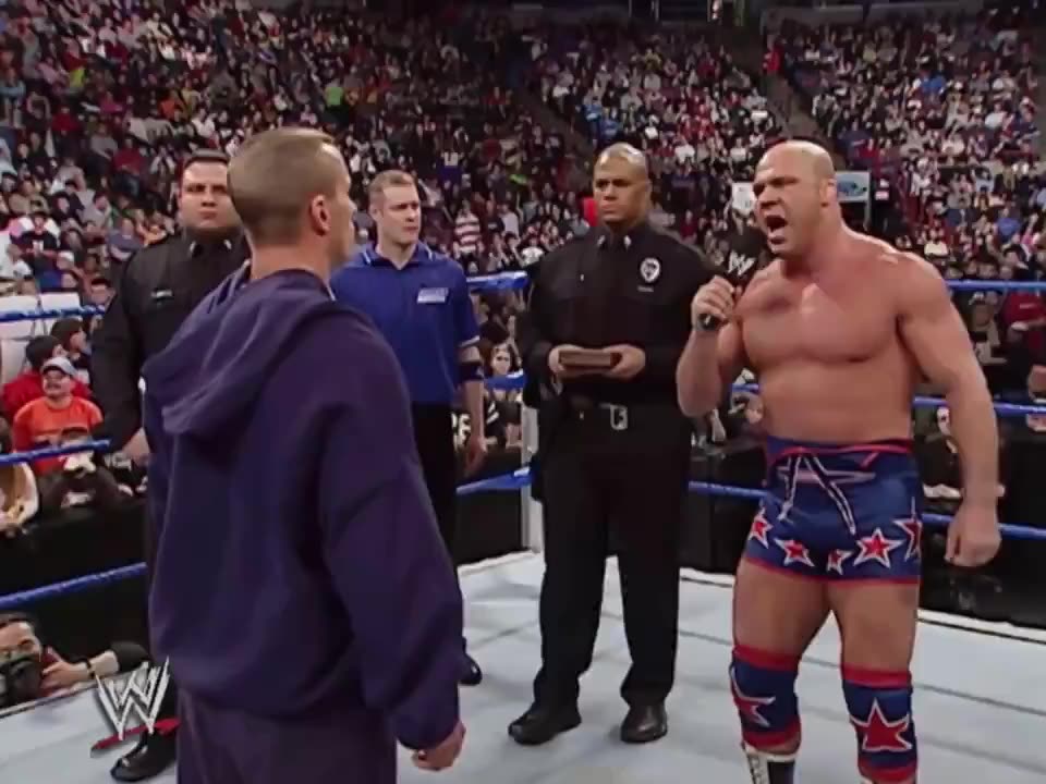 Never forget when Shawn Michaels fooled Kurt Angle by dressing up as ...