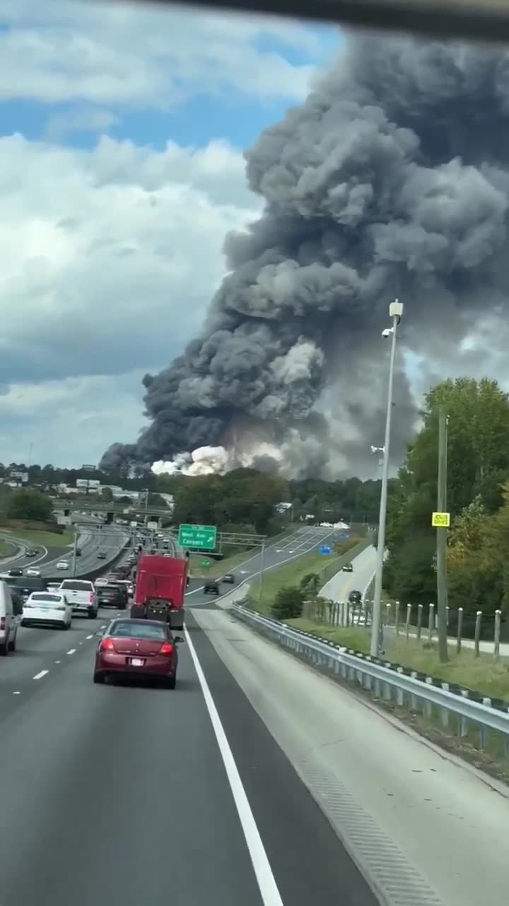 Biolab Facility up in Flames in Conyers, Georgia — Evacuations Underway