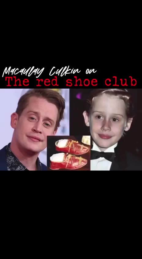 The Red Shoe Club 🤔 explained by Maculay Culkin
