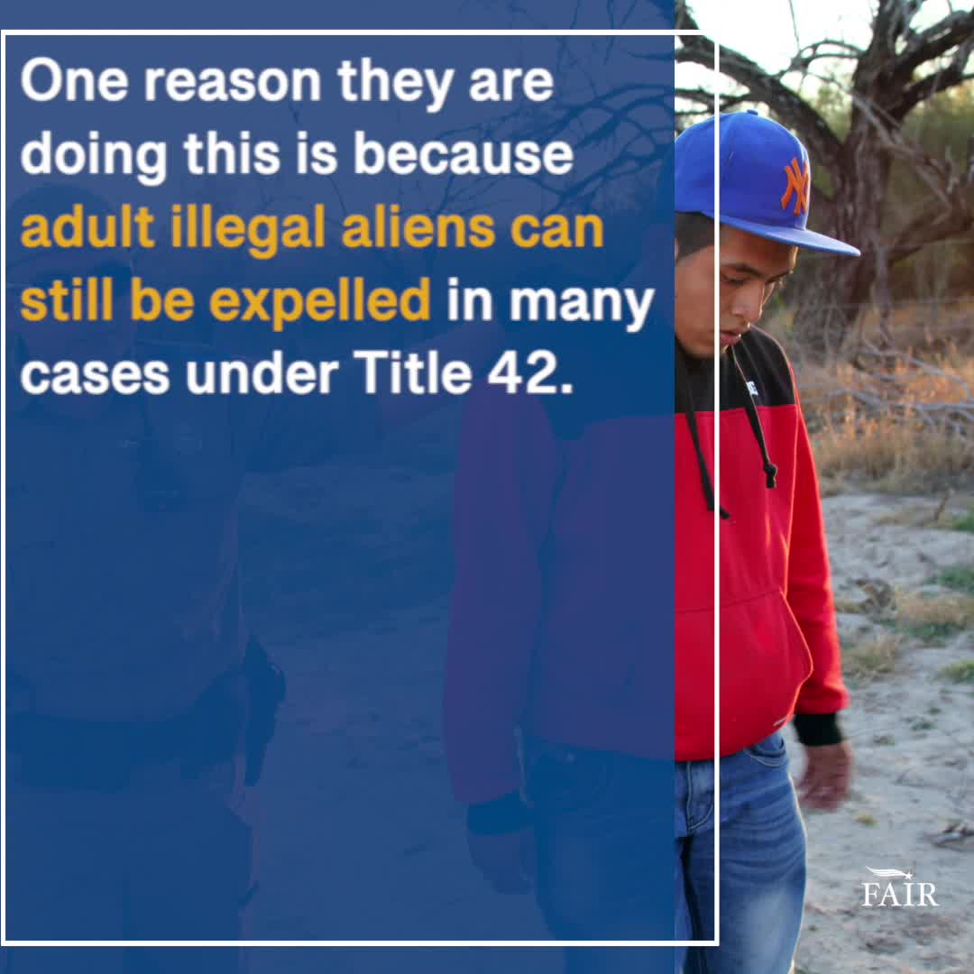 Illegal Aliens are Posing as Children to Bypass Border Patrol