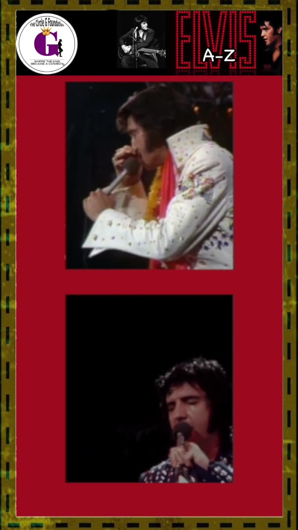 Elvis Presley Side by Side-American Trilogy 1/14/73 & 4/14/1972