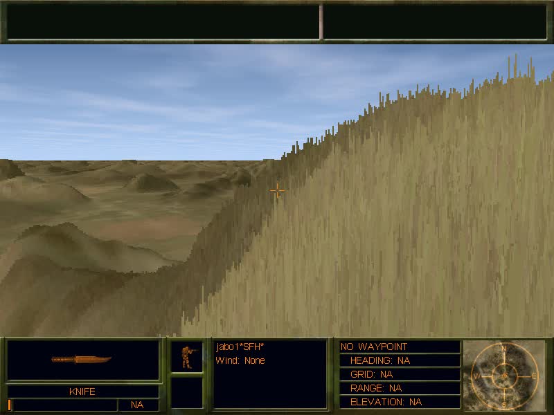 open terrain