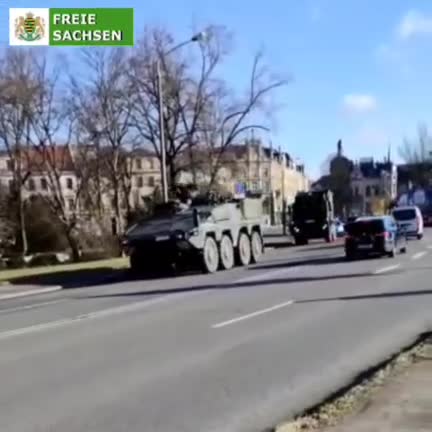 Hier rollen die NATO-Panzer durch Sachsen!