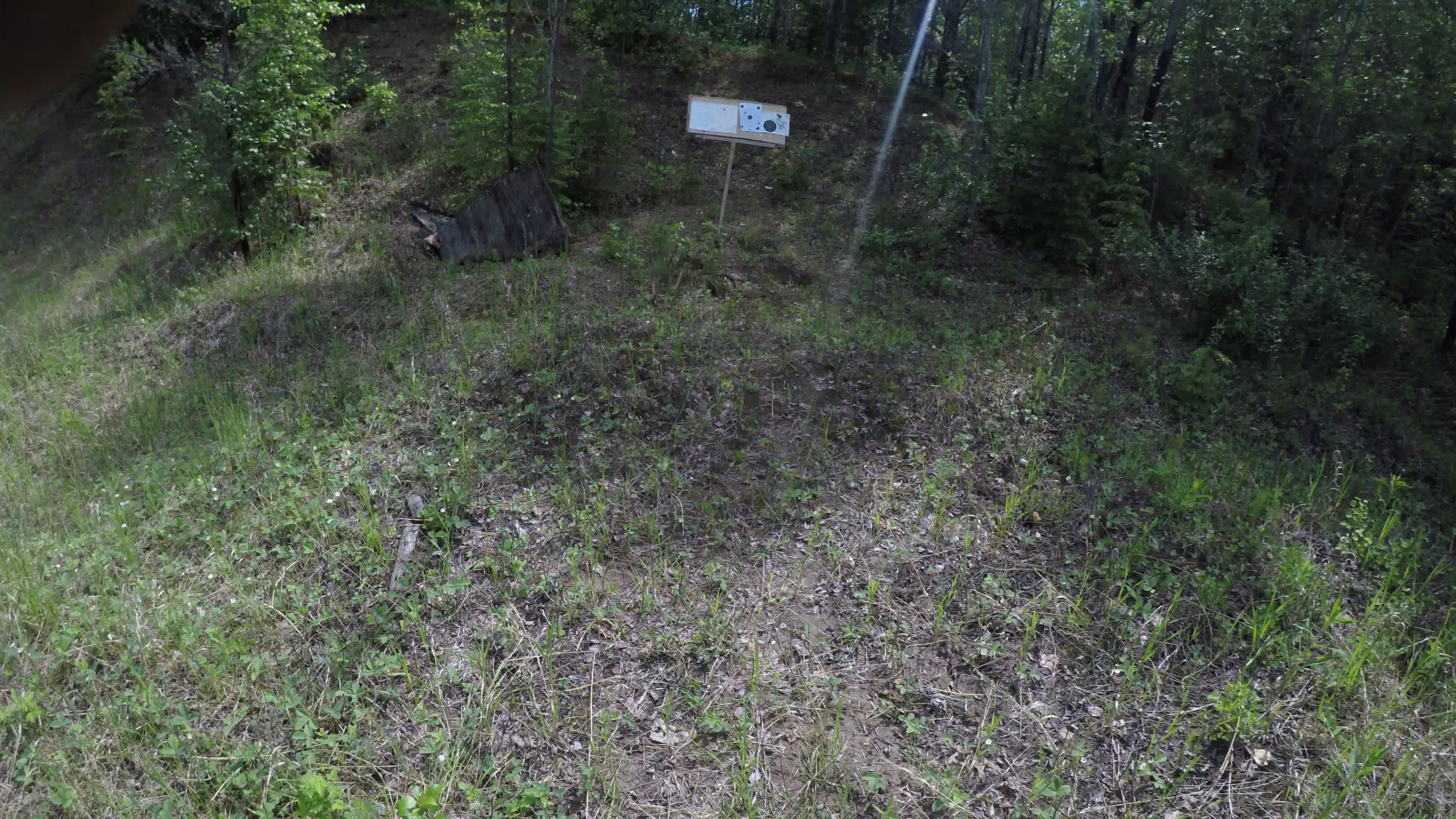 my Black Powder Range in the making and Brown Bess throwing lead