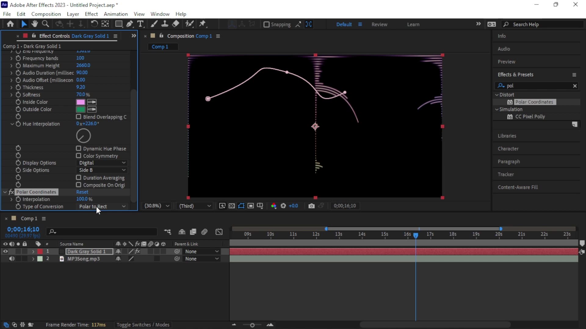 Adobe After Effect – How to create Audio Spectrum Waveform Effect