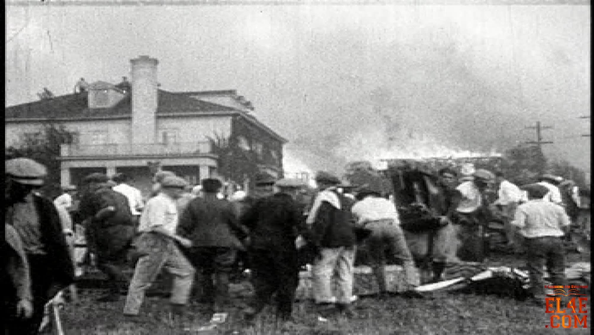 100 years ago today, Berkeley fire that started at UC Berkeley.
