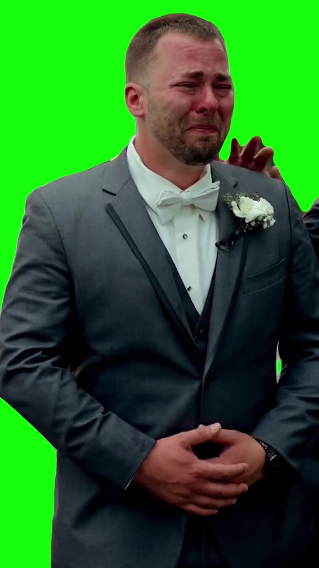 Crying Groom Meme | Green Screen