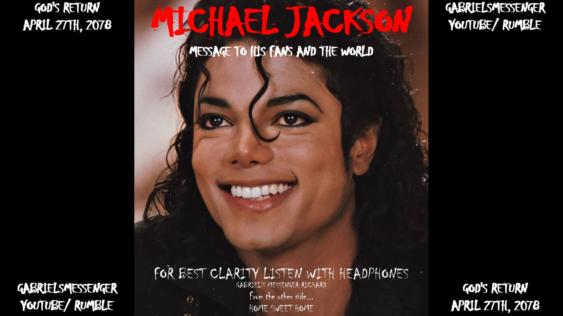 EVP King Of Pop Michael Jackson Message To His Fans Afterlife Spirit ...