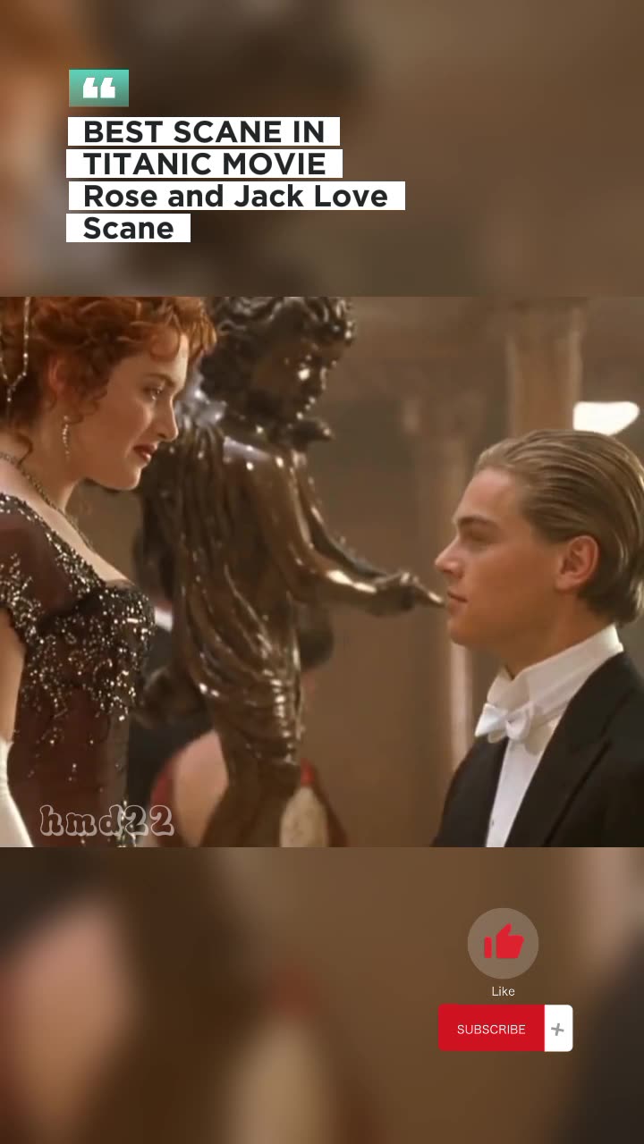 BEST SCANE UN TITANIC MOVIE: Rose and Jack Love Scane #titanic #Part2