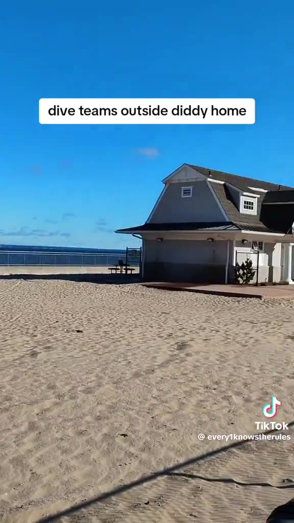 Outside Diddy's Home