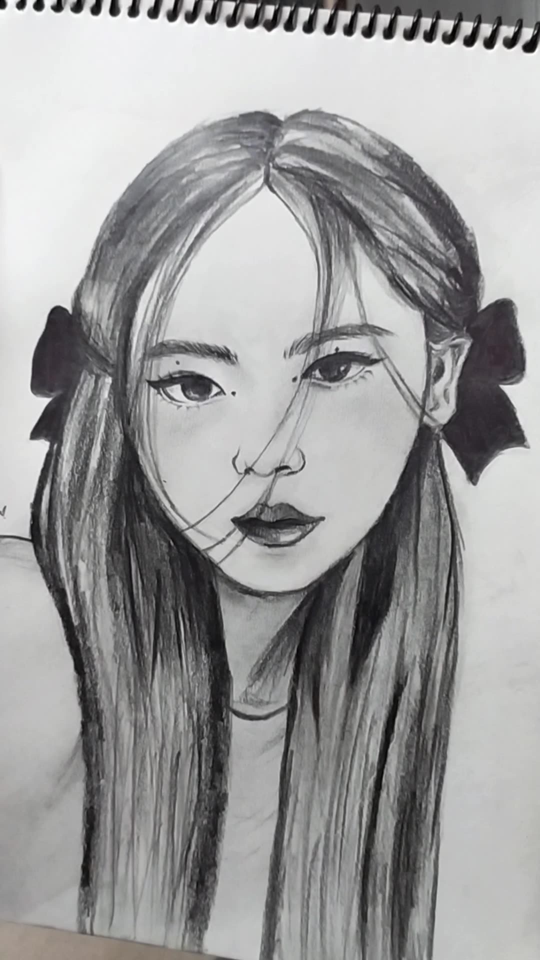 cute girl sketch