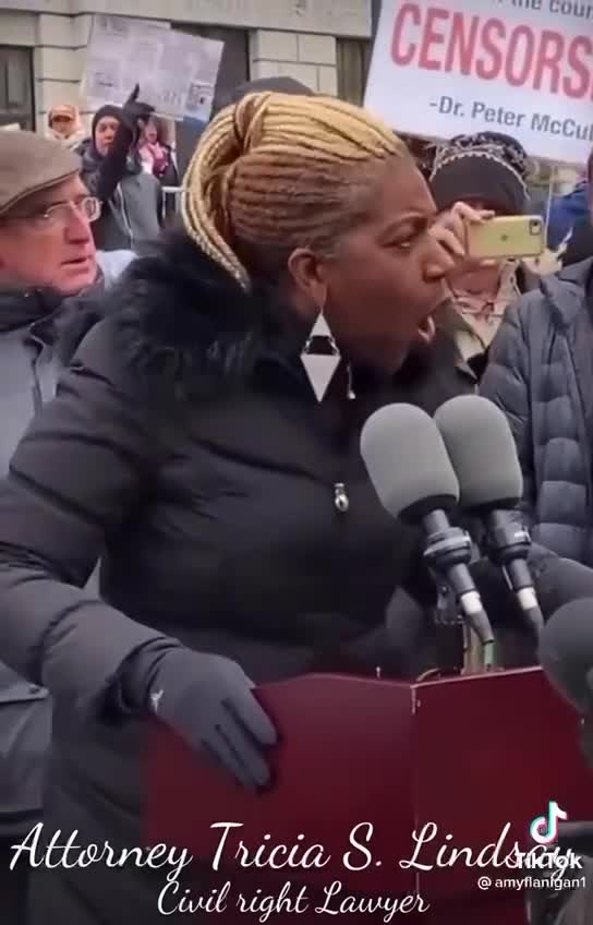 Tricia Lindsay, Civil Rights Attorney NAILING IT HOME!!!!!!!