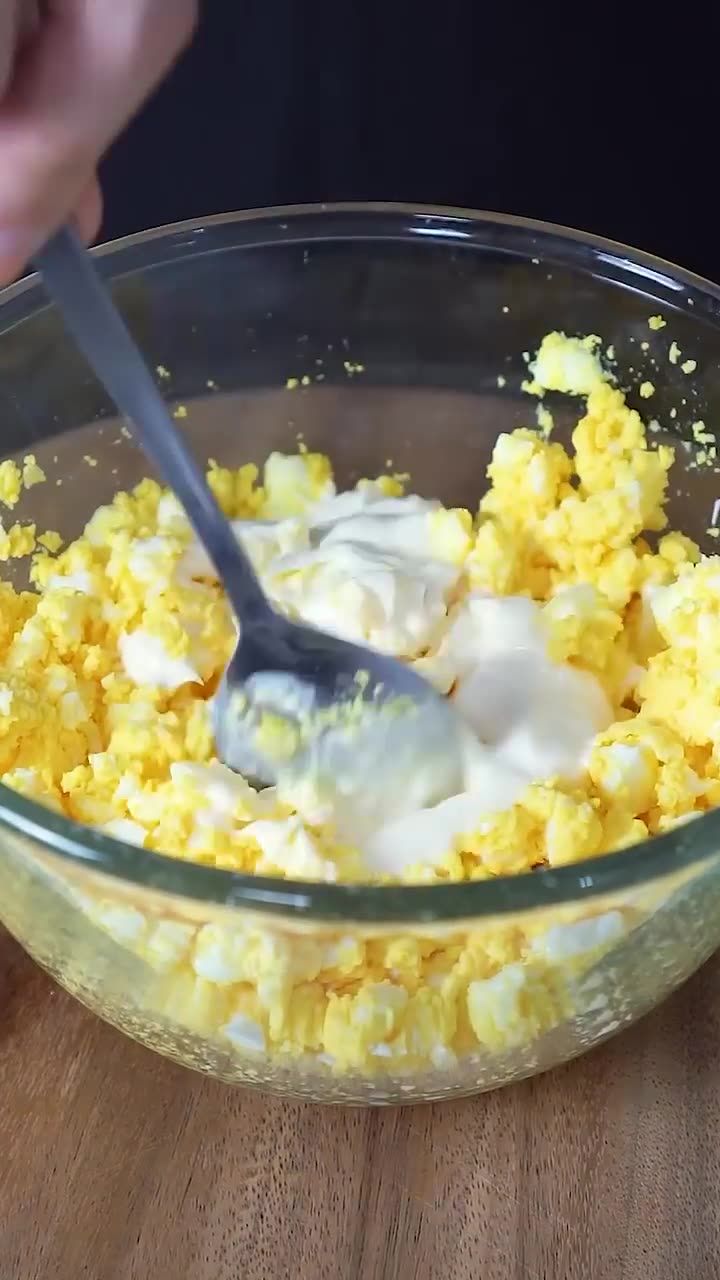 Egg Mayo Cheese Sandwich ASMR
