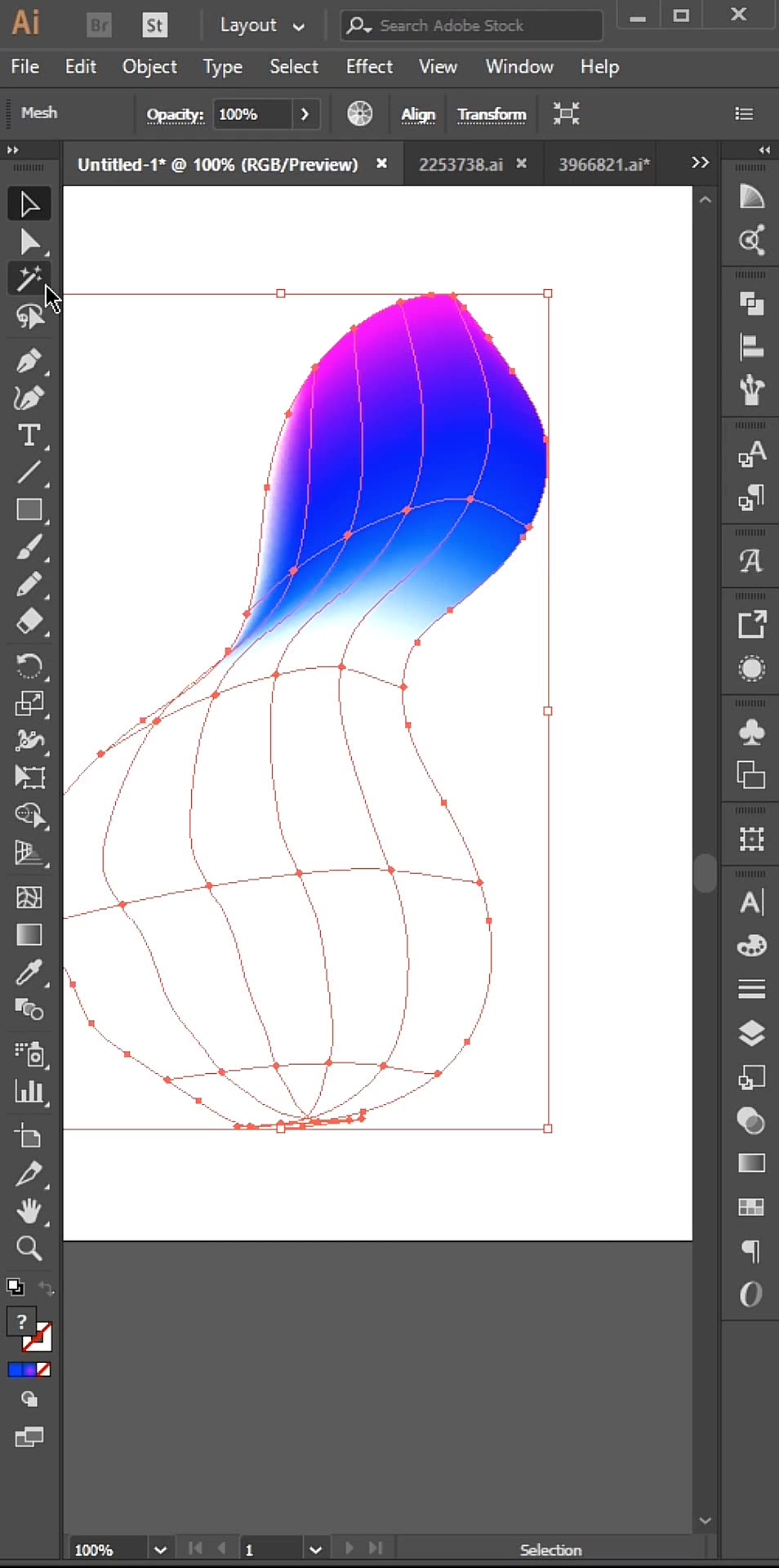How to Create Mesh Gradient Tutorial | Adobe Illustrator