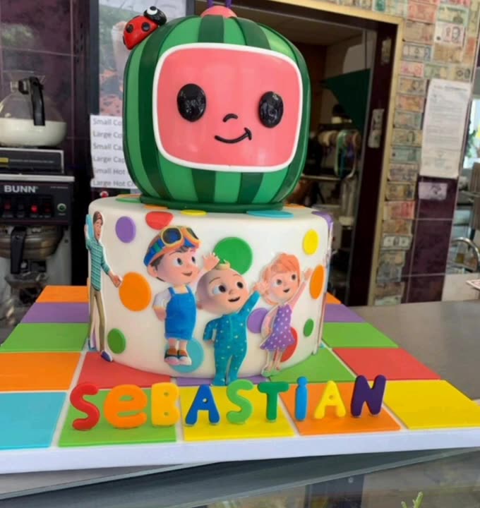 Cocomelon - The wheel on the bus Go Round and Round - kids songs ...