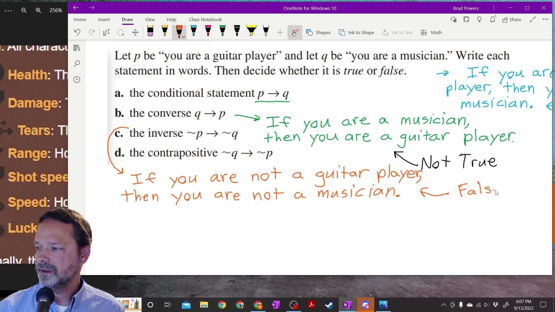 Geometry Section 2.1 - Converse, Inverse, and Contrapositive of a ...