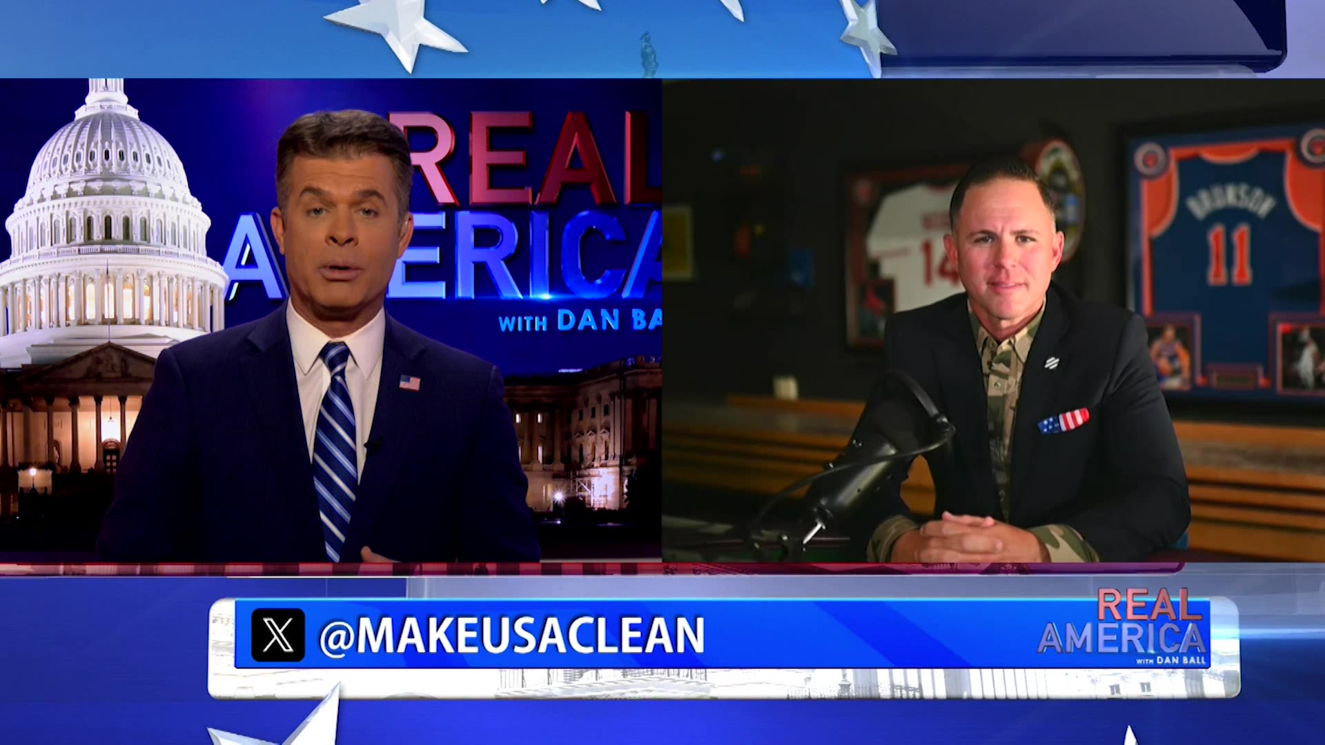 REAL AMERICA -- Dan Ball W/ John Rourke, The Make America Clean Again ...