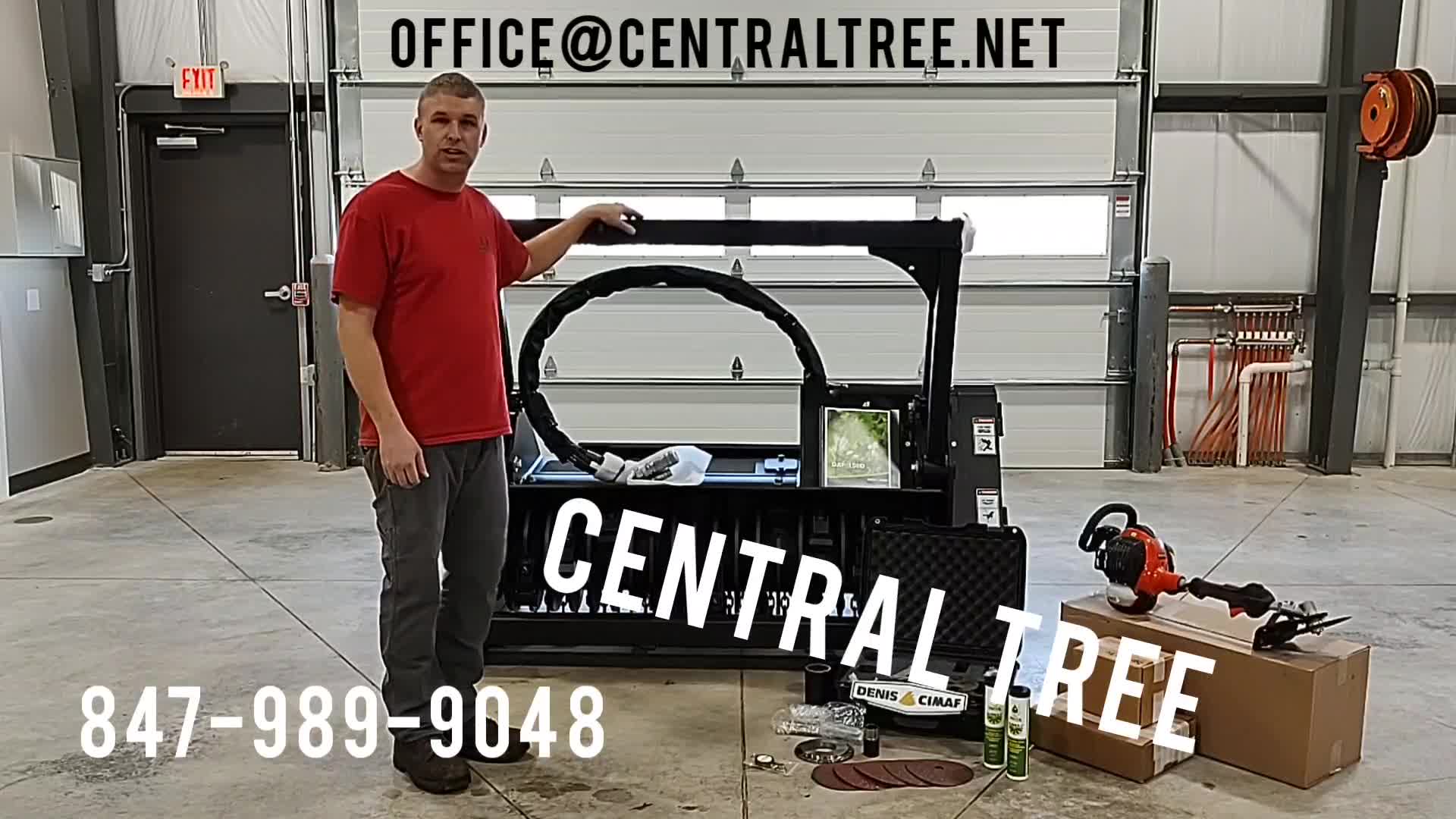 Unpacking New Denis Cimaf Forestry Mulcher