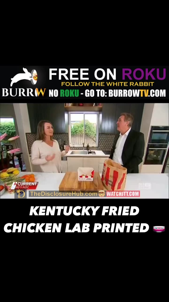 KFC Joins the BANDWAGON LAB PRINTED CHICKEN!